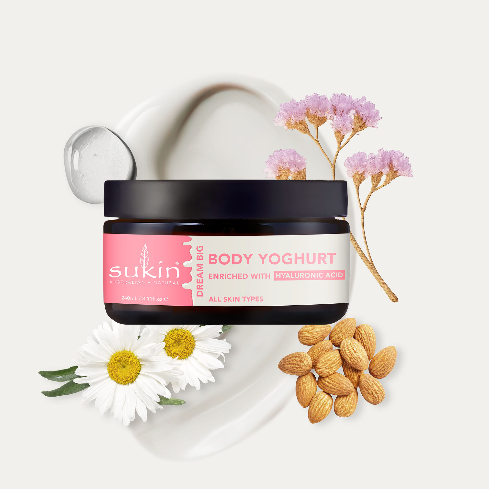 SUKIN DREAM BIG BODY YOGHURT | 200mL | Sukin Naturals