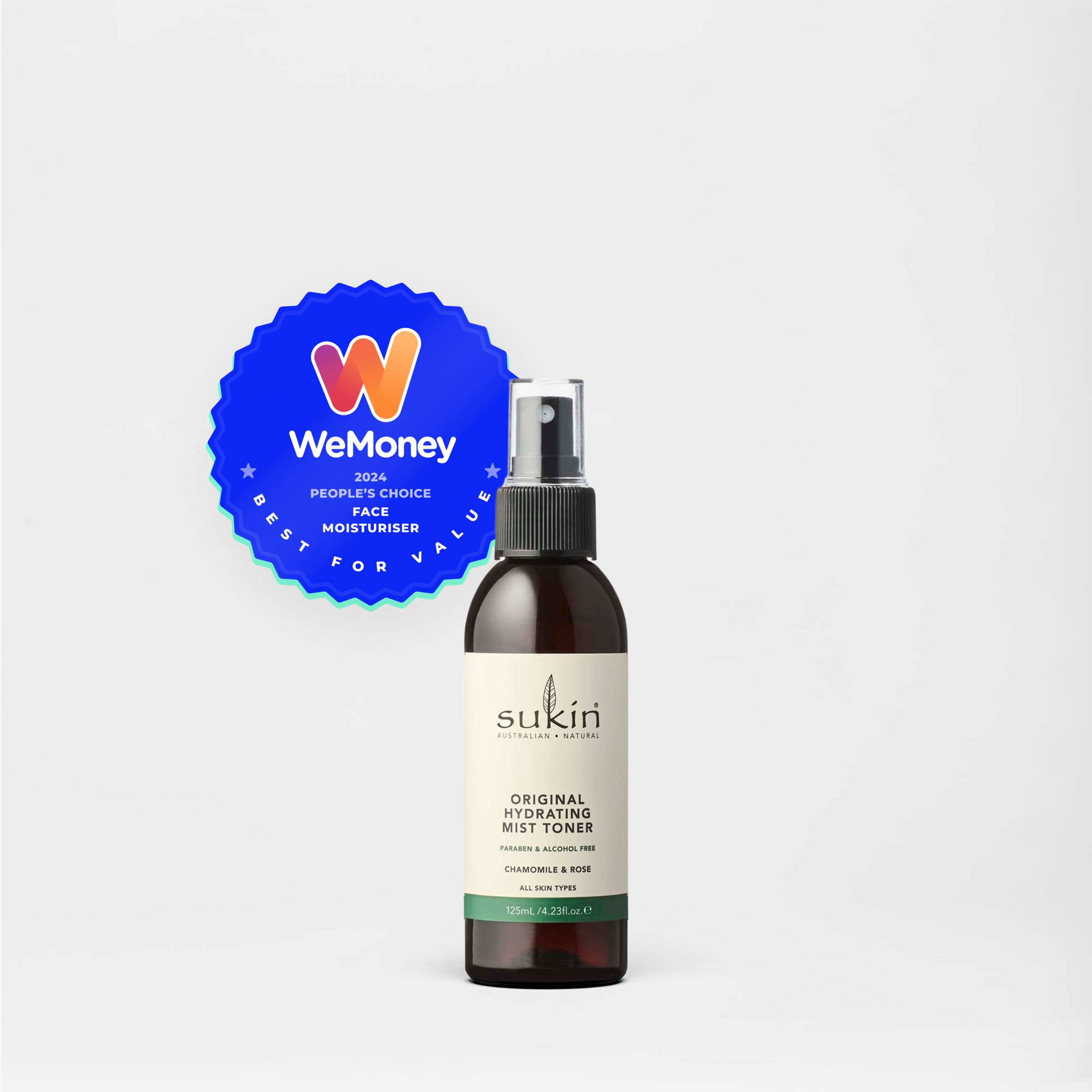 Hydrating Mist Toner Signature 125ml Sukin Naturals
